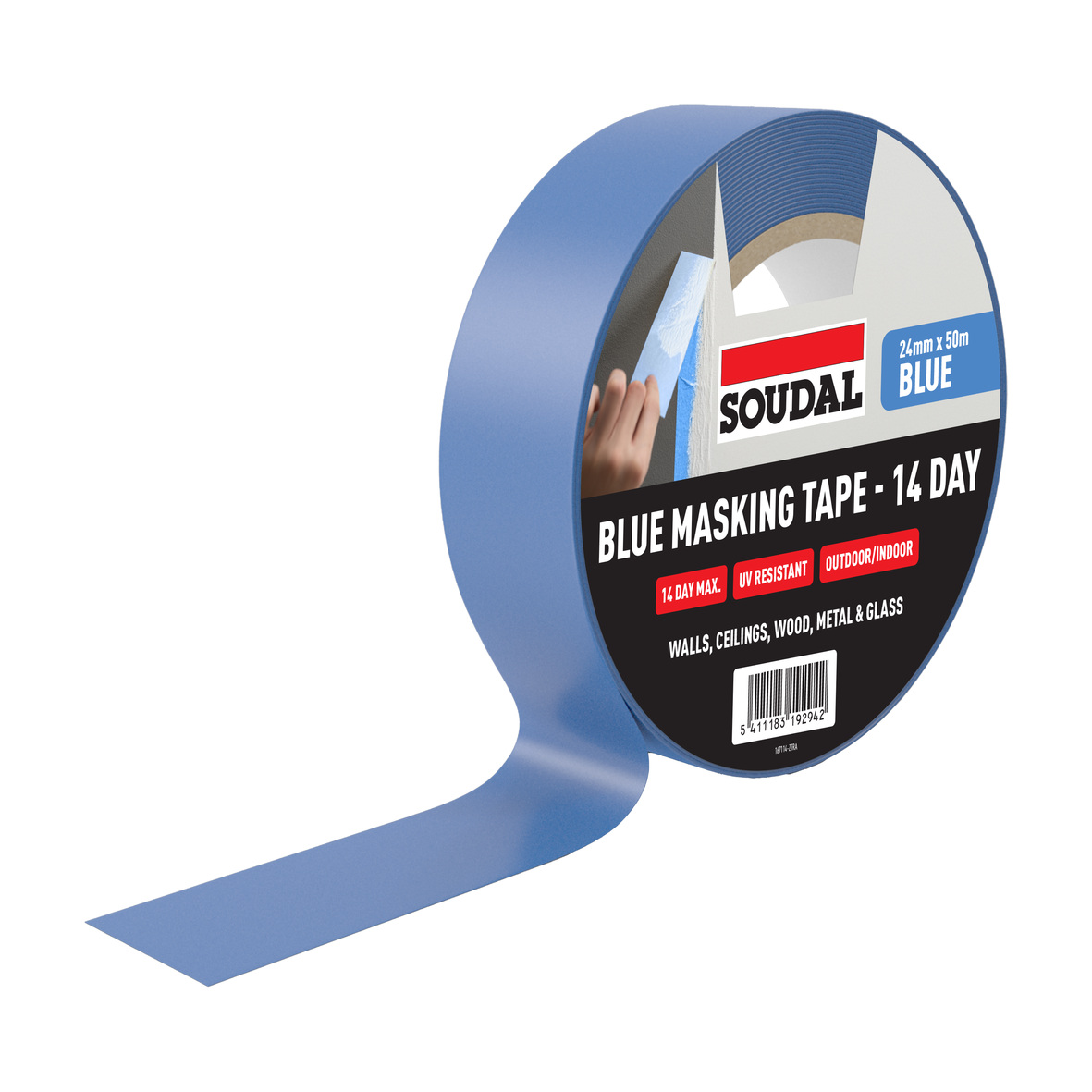 14 Day Blue Masking Tape | Soudal